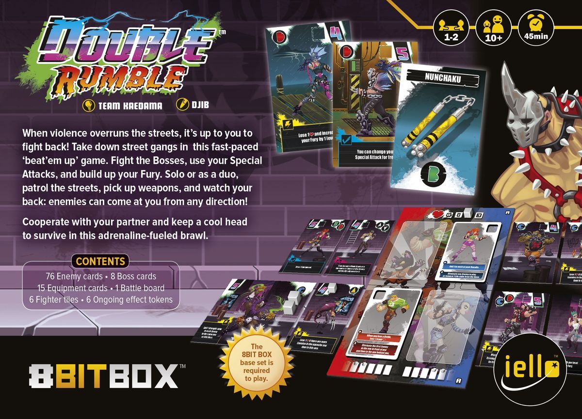 8Bit Box: Double Rumble Board Game Expansion | Monopolis - Toko Board Games